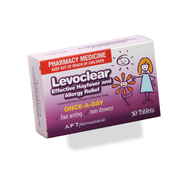 Levoclear 5mg 30 tabs — UnichemPharmacyNZ