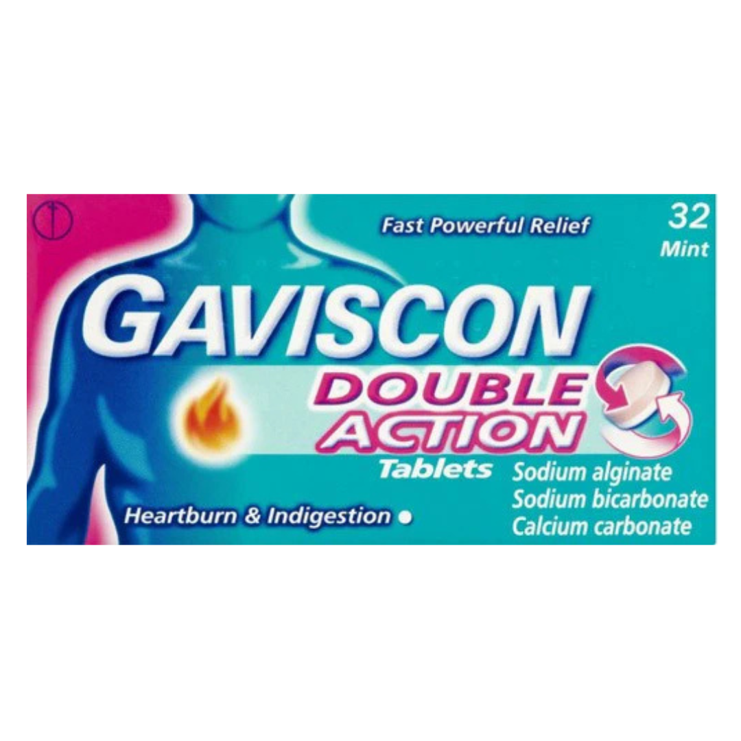 GAVISCON Dual Action Tablets 32s — UnichemPharmacyNZ